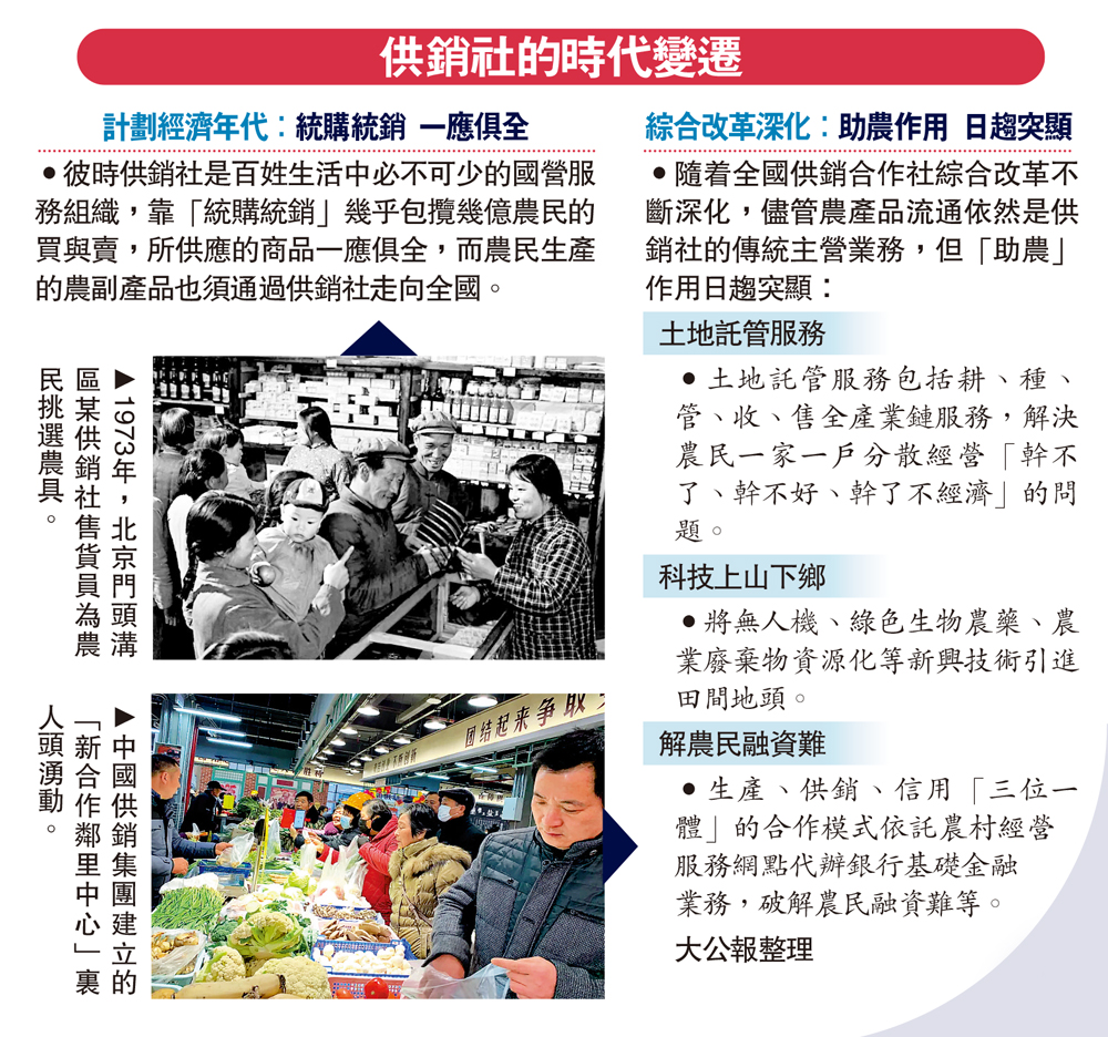供銷社的時代變遷 大公報