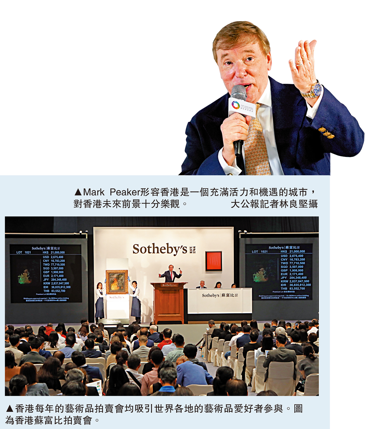 人物故事/香港機遇處處 吸引全球目光 - 大公報