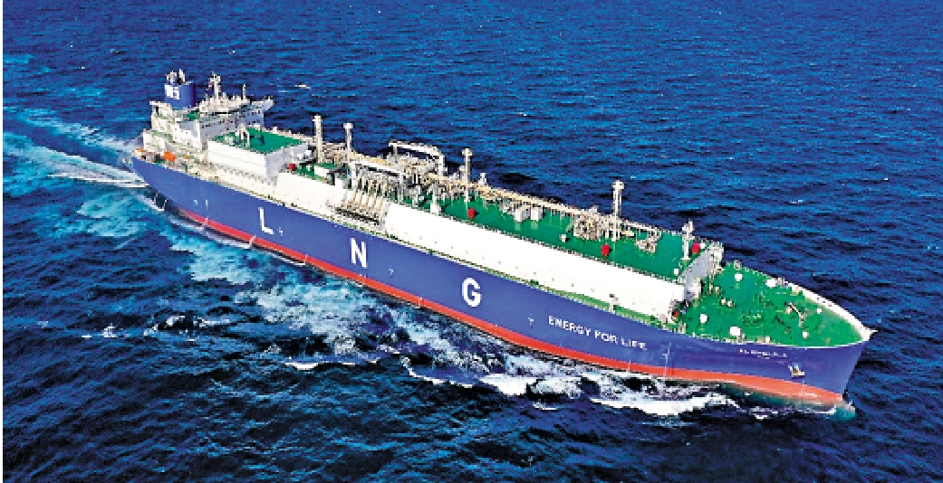 破壟斷 我國首艘自主研製新型LNG運輸船交付 - 大公報