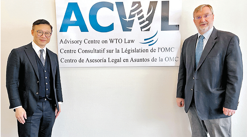 張國鈞訪兩大國際私法組織 商加強合作見成果 - 香港文匯報