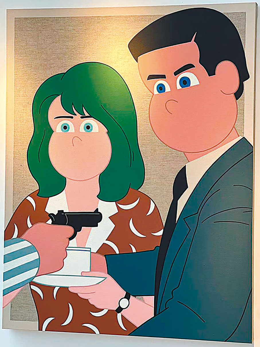 日本藝術家Jun Oson從經典港產片場面看香港 - 香港文匯報